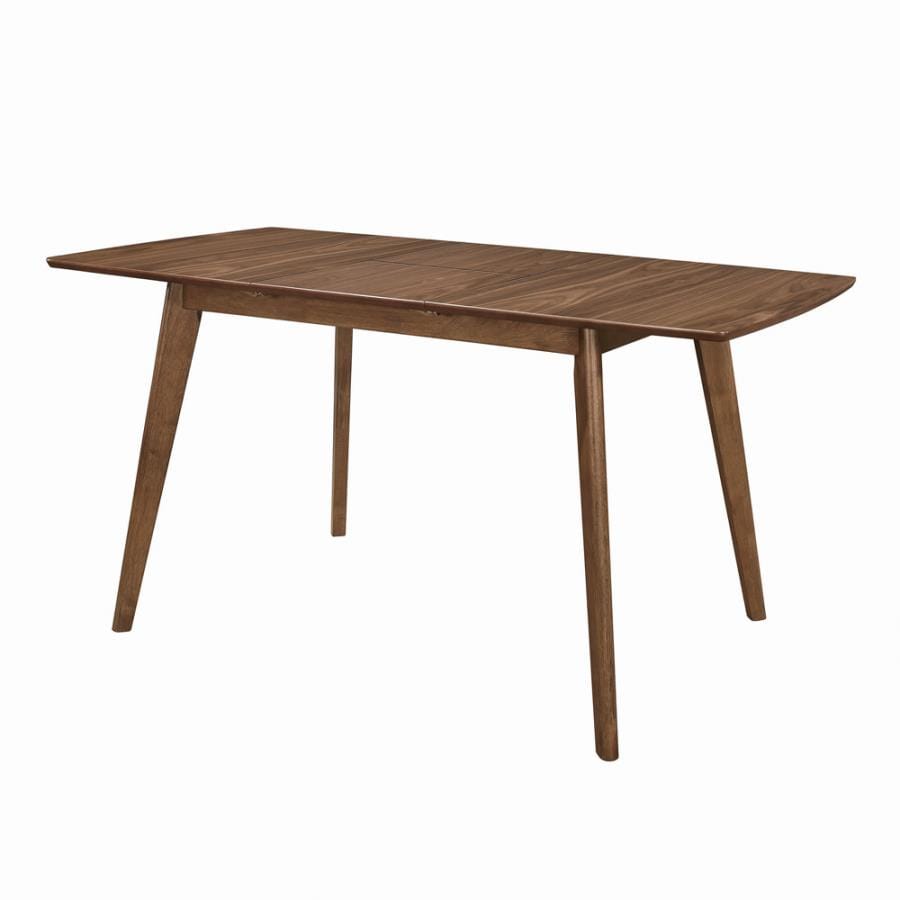 Alfredo Rectangular Dining Table Natural Walnut – XOOM FURNITURE
